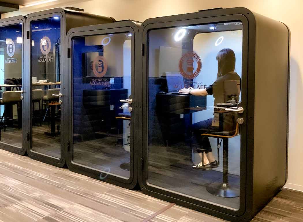 ACCEA CAFÉ Coworking Space, Private Booths